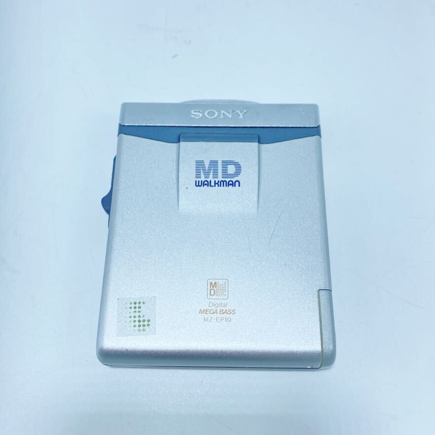 【やや傷や汚れあり】SONY ソニー MD WALKMAN ウォークマン MZ-EP10 PORTABLE MINIDISC PLAYER ...