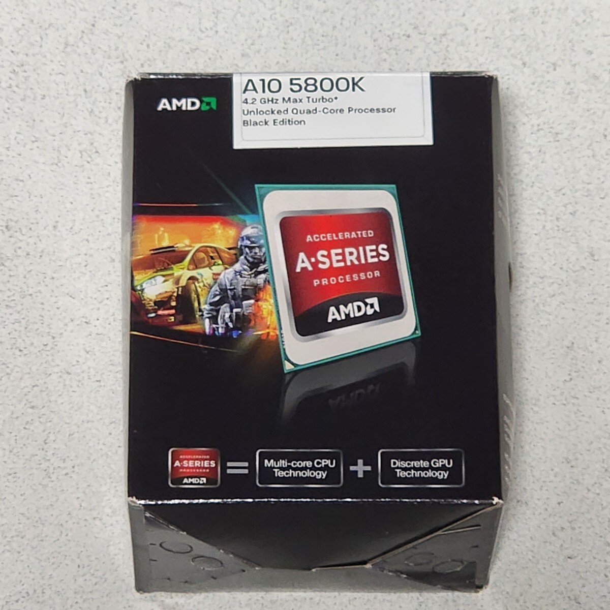 【やや傷や汚れあり】CPU AMD A10-5800K APU with Radeon HD Graphics 3.8GHz 4コア4スレッド Socket FM2 PCパーツ 動作確認済みの ...