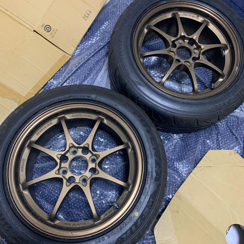 【目立った傷や汚れなし】RAYS CE28CR 15インチ 4-100 7j+13 s耐 特注 鍛造の落札情報詳細 - ヤフオク落札価格検索 ...