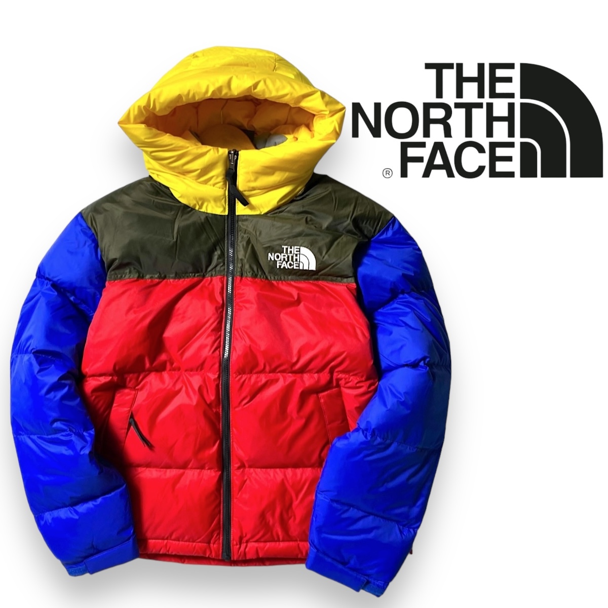 【未使用】【M】新品 撥水 ヌプシ ダウンジャケット ノースフェイス THE NORTH FACE NUPTSE HYBRID DOWN HOODIE アウトドアウェア メンズ R413の落札 ...
