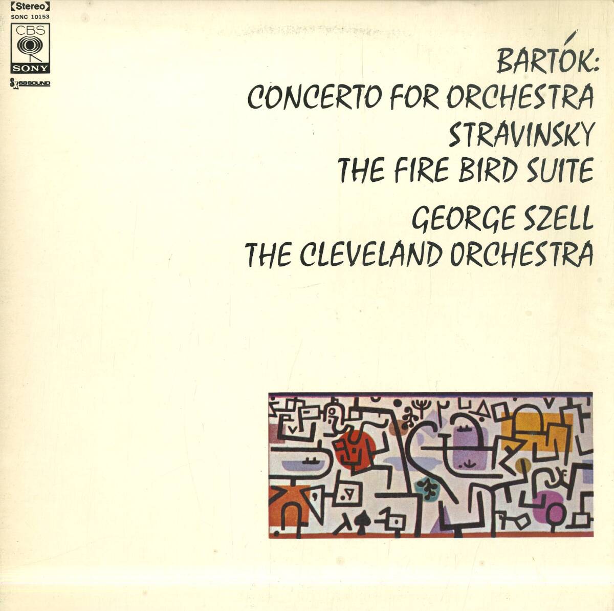 【やや傷や汚れあり】A00581575/LP/George Szell/The Cleveland Orchestra「Bartok ...
