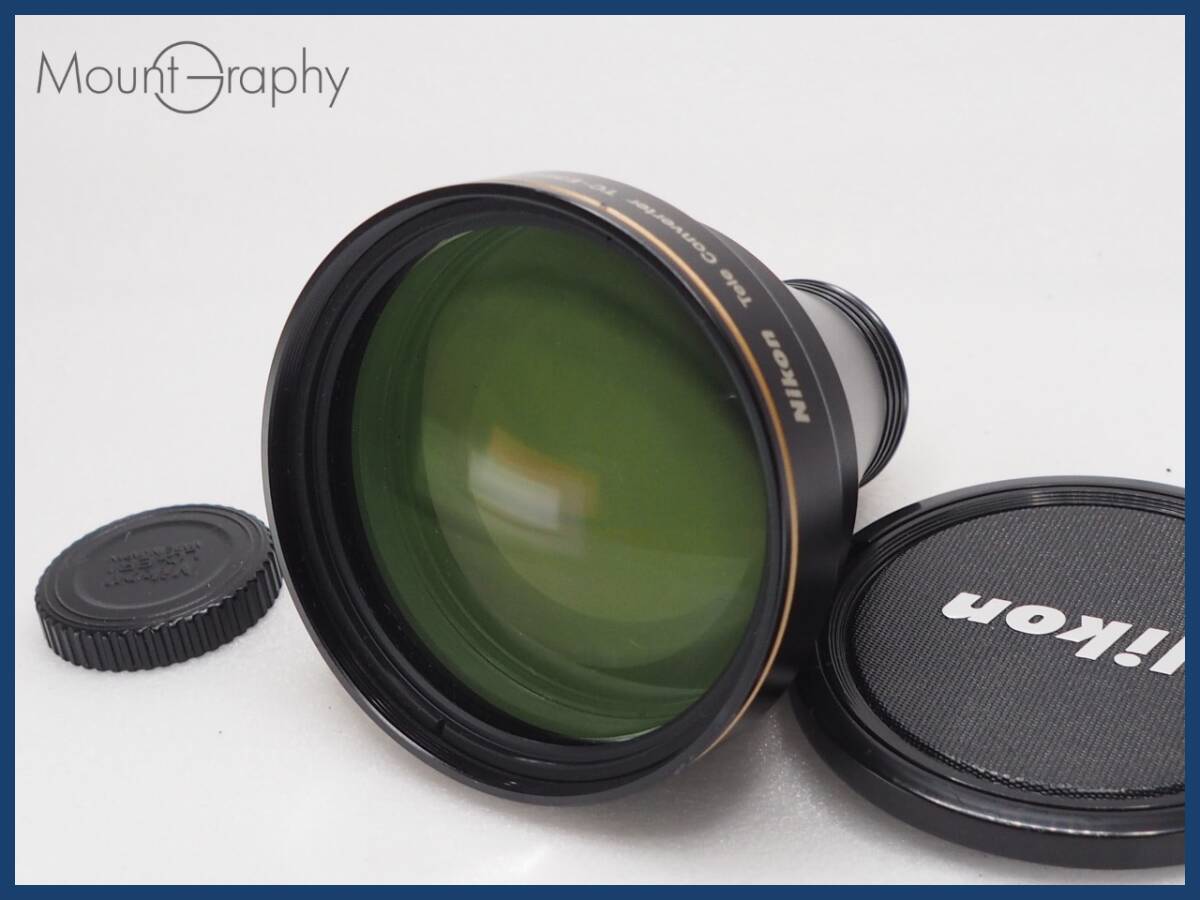 【やや傷や汚れあり】★良品★ NIKON ニコン Tele Converter TC-E3ED 3X ★完動品★同梱可 前後キャップ付 ...