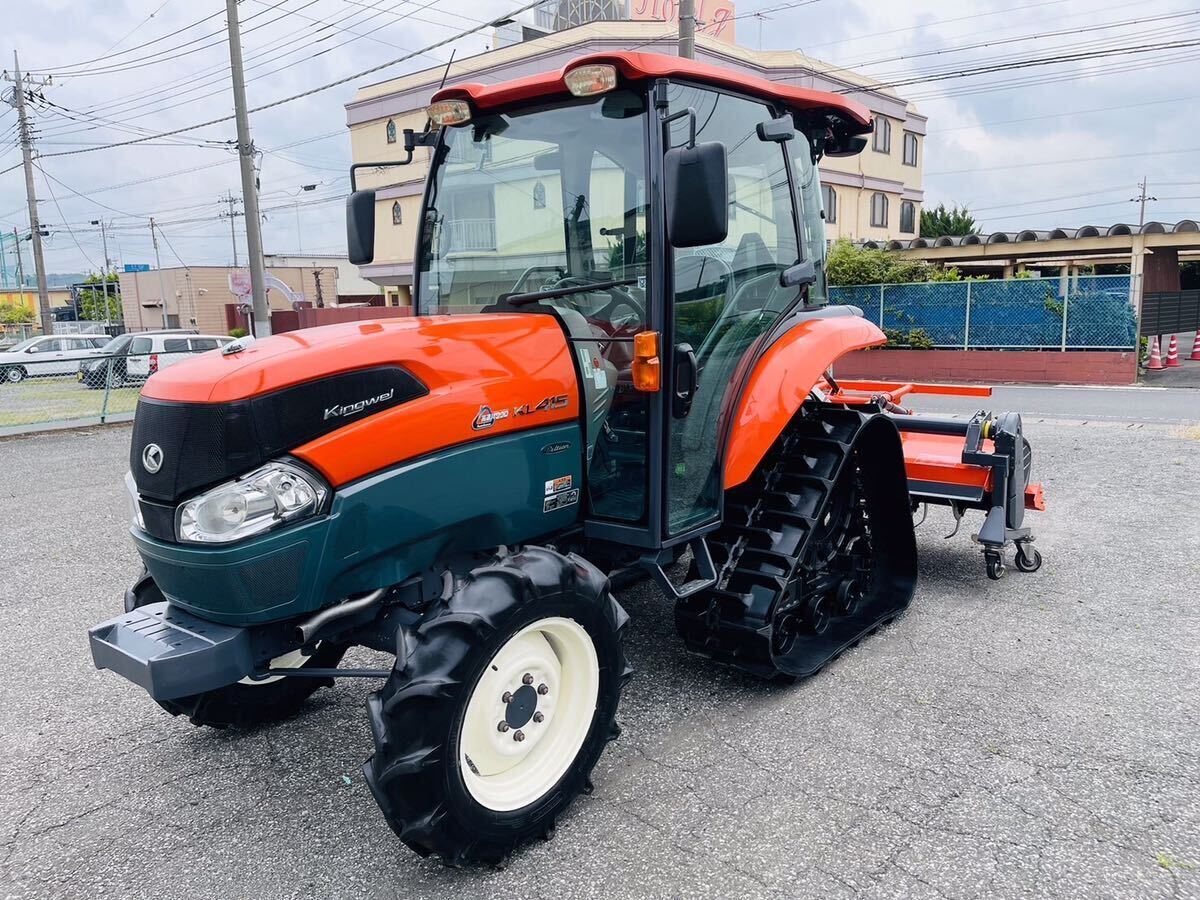 【目立った傷や汚れなし】 KL300 Kingwel.キングウェル クボタトラクター KUBOTA 30馬力 4WD パワステ 使用時間 ...
