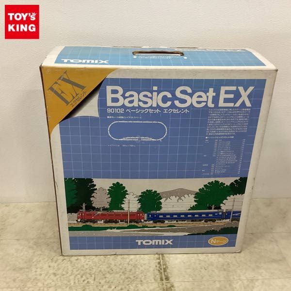 【傷や汚れあり】1円〜 欠品 破損 動作確認済 TOMIX Nゲージ 90102 ベーシックセット エクセレントの落札情報詳細 - ヤフオク落札価格検索 オークフリー