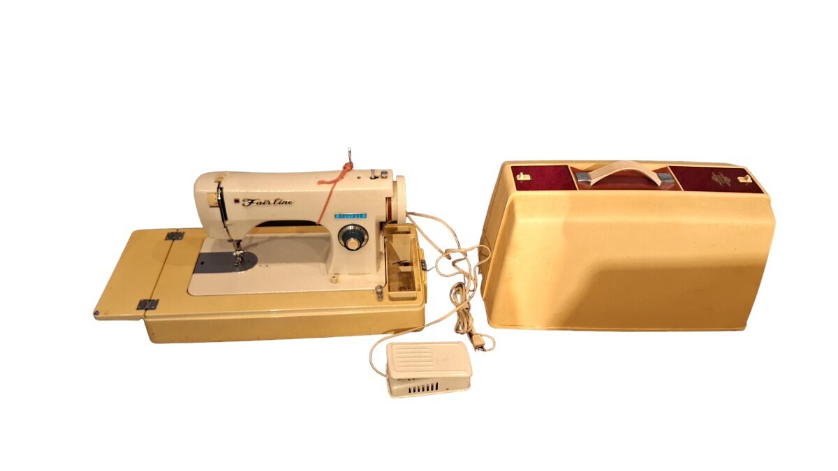 【やや傷や汚れあり】21956 BROTHER/ブラザー/Fairline/フェアライン/ミシン/家庭用/ソーイング/刺繍/フットコントローラ ...