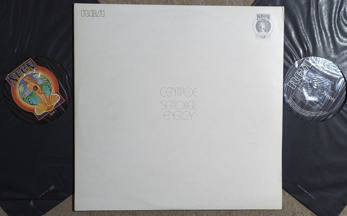 【目立った傷や汚れなし】Centipede-Septober Energy★英Neon Orig.白カヴァー2LP/Ian McDonald/Elton Dean/Keith & Julie ...