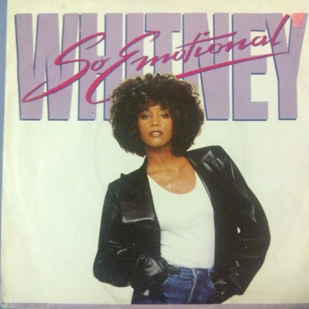 【やや傷や汚れあり】ホイットニー ヒューストン whitney houston so emotional remix for the love of you 87年 ep 7inch UK盤 ...