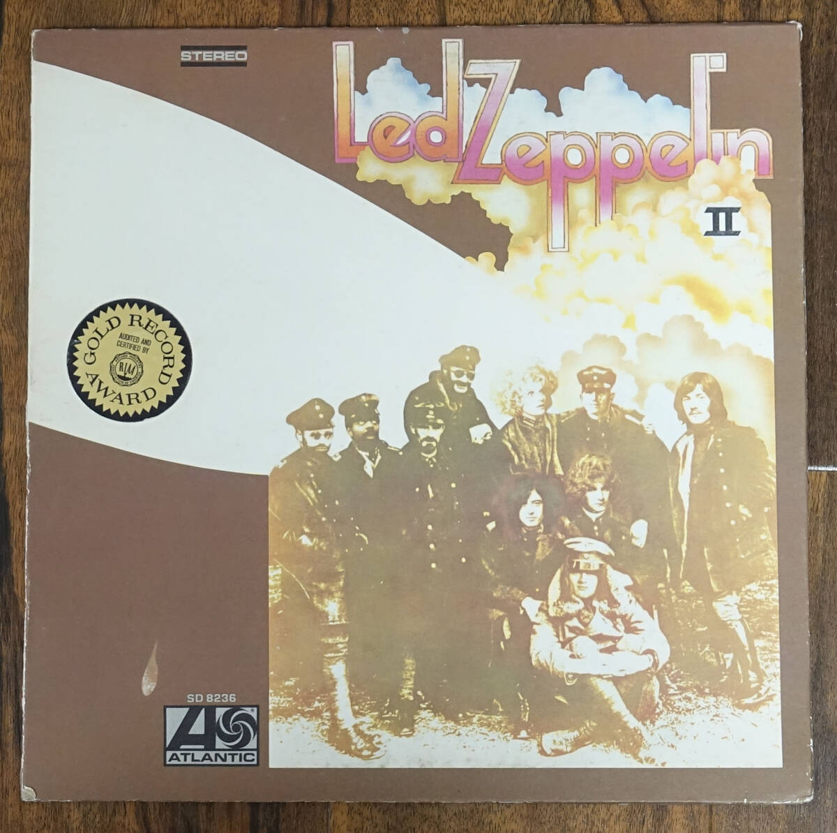 【やや傷や汚れあり】US ATLANTIC 初回 SD 8236 RL SS刻印 LED ZEPPELIN II 完品の落札情報詳細 ...