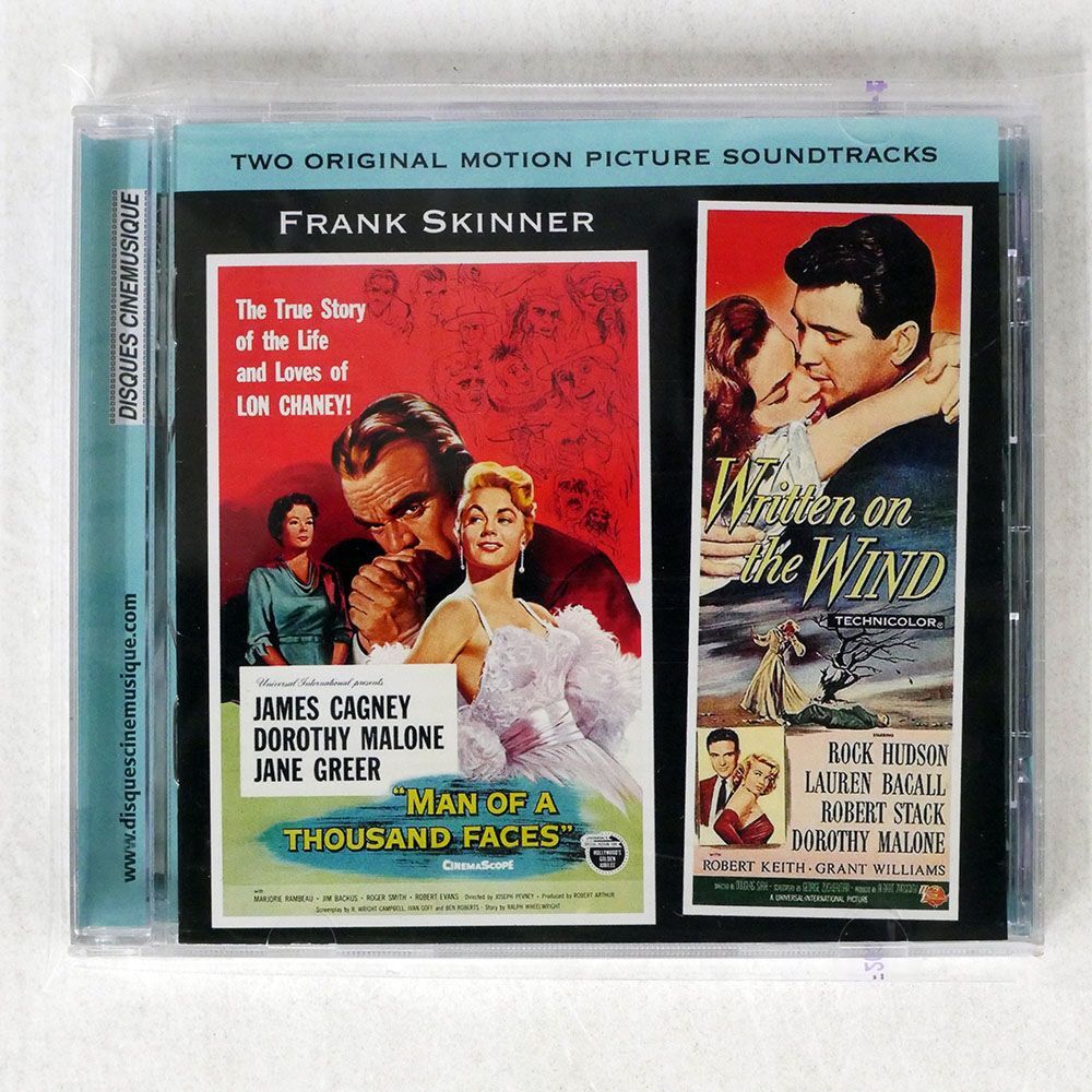 【目立った傷や汚れなし】FRANK SKINNER/MAN OF A THOSAND FACES/DISQUES CINEMUSIQUE ...