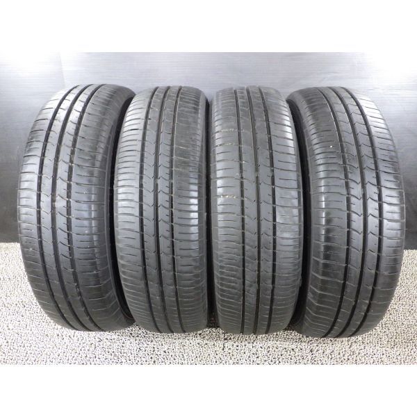 【目立った傷や汚れなし】グッドイヤー Effcient Grip ECO Hybrid EG01 155/65R13 4本SET 2022年製8分山オンロード 中古 2本のブロックに若干の傷有 ...
