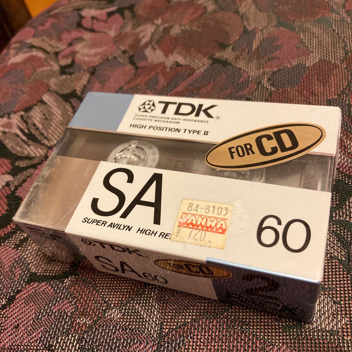 【未使用】未使用 TDK SA 60分 カセットテープ ハイポジション まとめ売り2本 ハイポジ TYPEⅡ 高音質 新品の落札情報詳細 - Yahoo!オークション落札価格検索 オークフリー