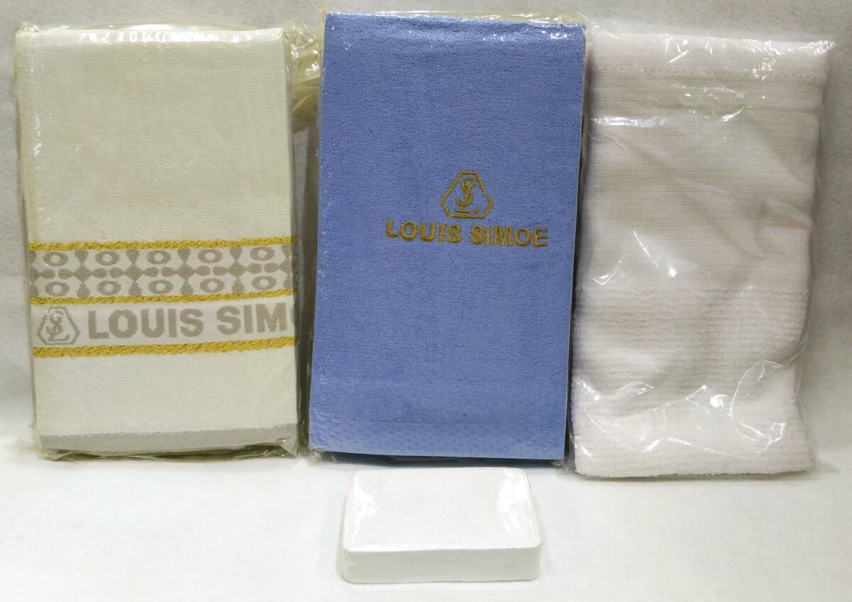 【未使用】【#6463/9053】 ☆1円スタート☆ LOUIS SIMOE ルイ・シモエ タオルセット フェイスタオル バスタオル 生活雑貨 ★未使用品★の落札情報詳細 - Yahoo ...