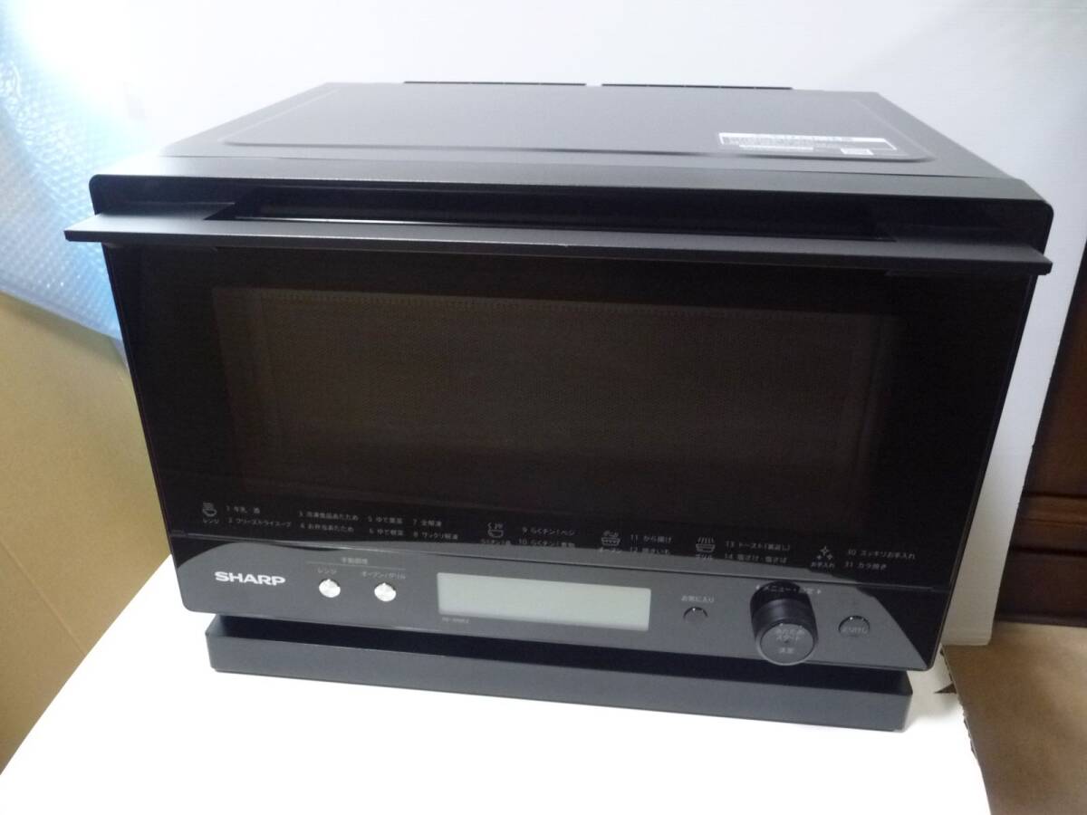 【未使用】★未使用展示品 シャープ SHARP 過熱水蒸気オーブンレンジ PLAINLY 23L ブラック系 RE-WME2-B [RE-WF233-B ベース] 保証付 1点限りの落札情報 ...