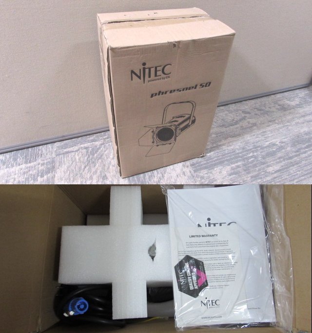 【目立った傷や汚れなし】美品☆NiTEC ナイテック phresnel 50 LEDスポットライト 舞台照明 ②の落札情報詳細 - Yahoo!オークション落札価格検索 オークフリー
