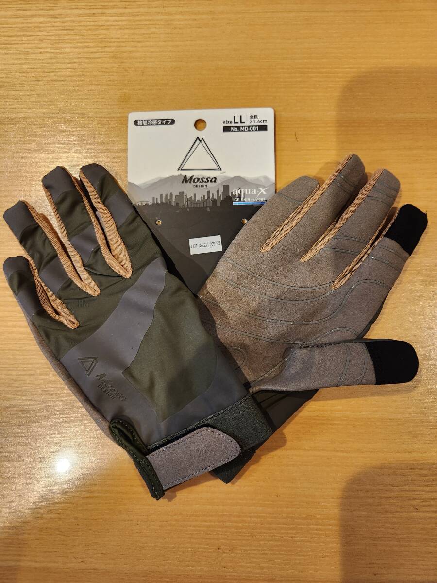 【未使用】ワークマン Mossa DESIGN 接触冷感グローブ モスグリーン LL 全長21.4cm MD-001 新品の落札情報詳細 - Yahoo!オークション落札価格検索 オークフリー