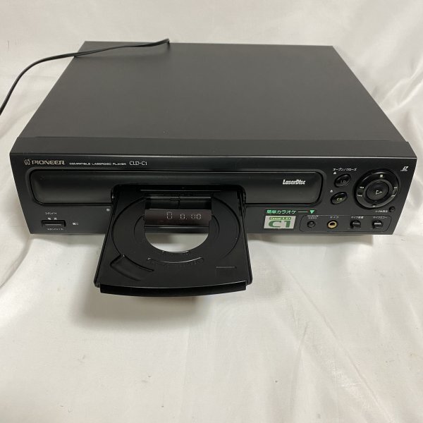 【目立った傷や汚れなし】動作確認済【CD/LDプレーヤー】PIONEER CLD-C1 CD&Laserdisc Player レーザーディスク 動作品 美品の落札情報詳細 - ヤフオク落札 ...