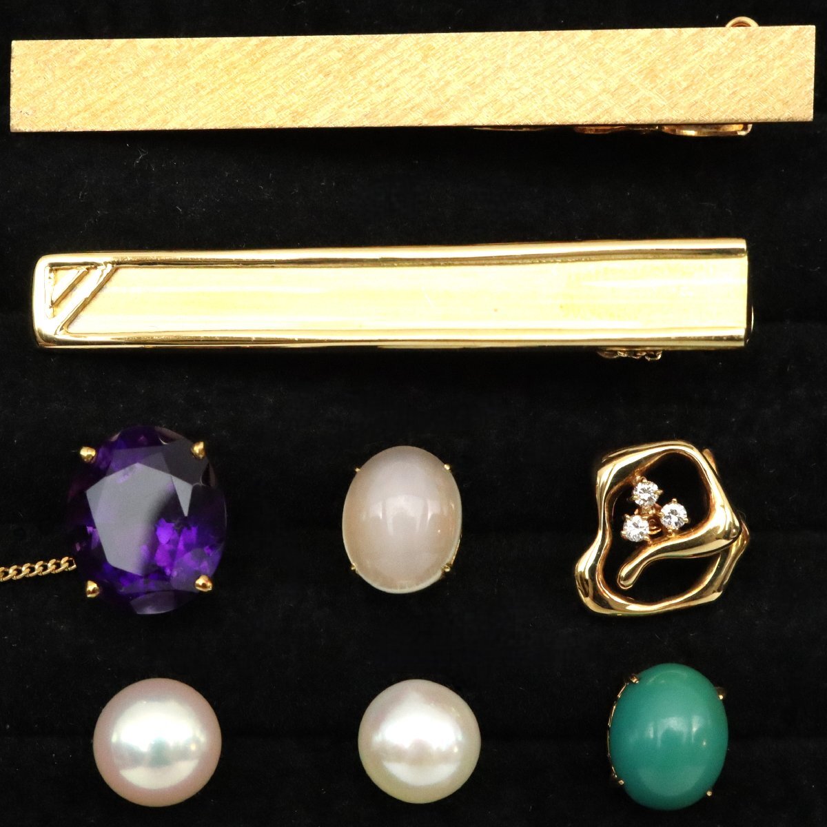 【傷や汚れあり】おたからや K18刻印 メンズタイピン おまとめ 8点 地金,石付きなど《約31.0g》※1点X線検査参照【B-A86068】の落札情報詳細 - Yahoo!オークション落札 ...