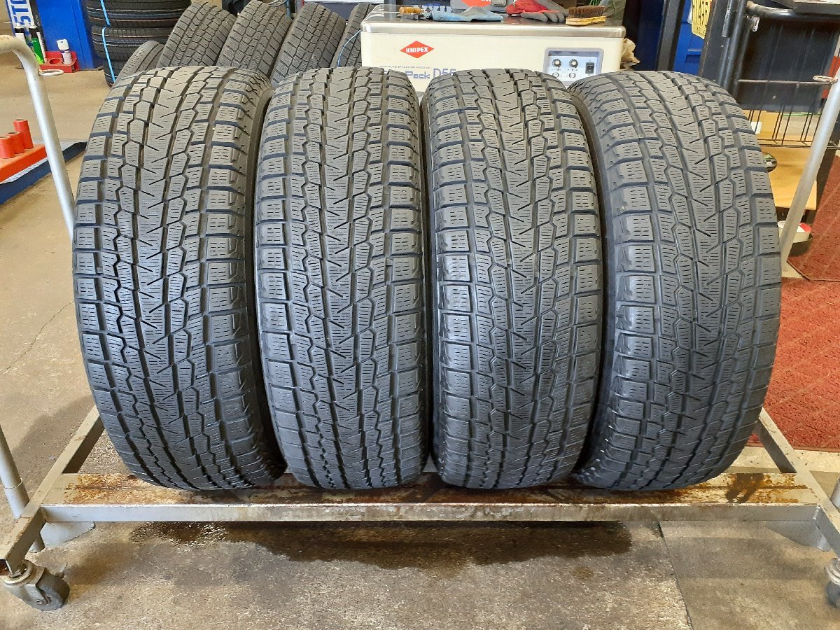 【傷や汚れあり】パF2488 225/60R17 99Q 4本価格 YOKOHAMA ICEGUARD G075 送料無料 冬 アルファード CX-5 CX-8 エクストレイル XV ...