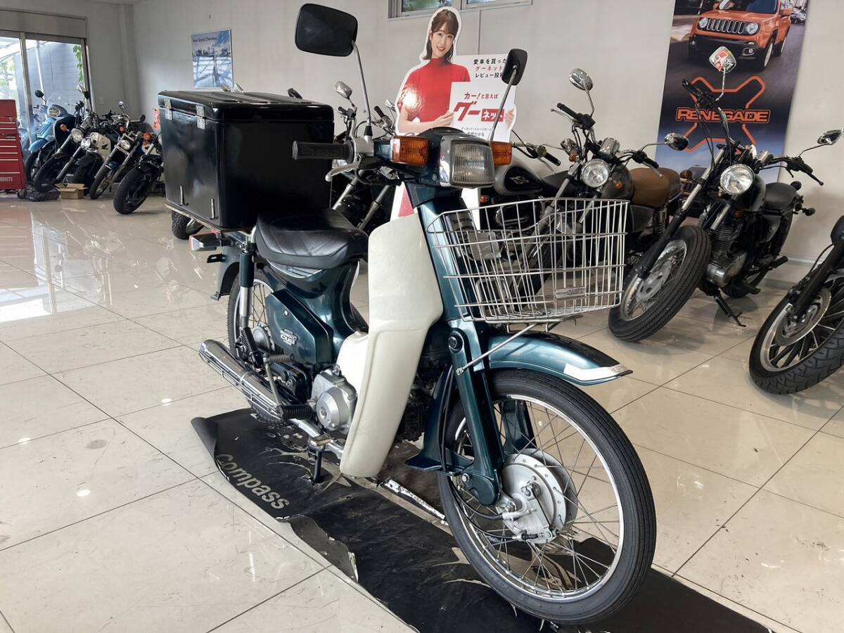 【傷や汚れあり】ホンダ/スーパーカブ70/C70/4ストロークエンジン/キャブレター/前カゴ/サイドスタンド/リヤキャリア/リヤボックス/現車確認、試乗歓迎の落札情報詳細 - Yahoo ...