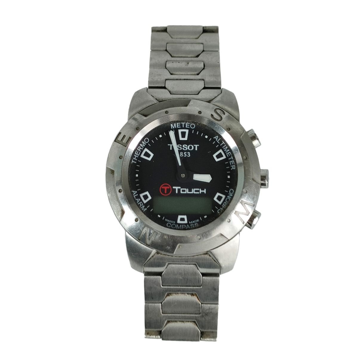 【傷や汚れあり】ジャンク品 TISSOT ティソ T-TOUCH ステンレス デジタル クォーツ 腕時計 Z251 351-1 シルバー×ブラック J0504の落札情報詳細 - Yahoo ...
