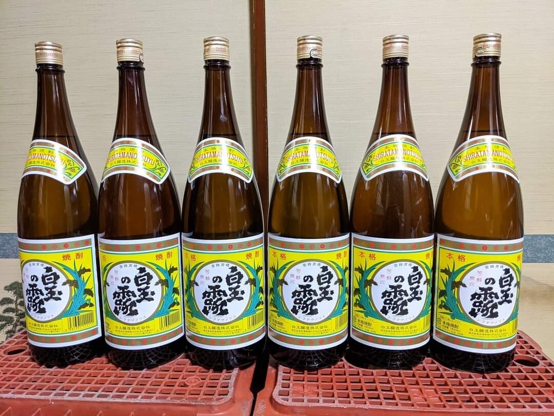 【未使用】白玉醸造「白玉の露」（1800ml）（1.8L）6本組み（送料込み）の落札情報詳細 - ヤフオク落札価格検索 オークフリー