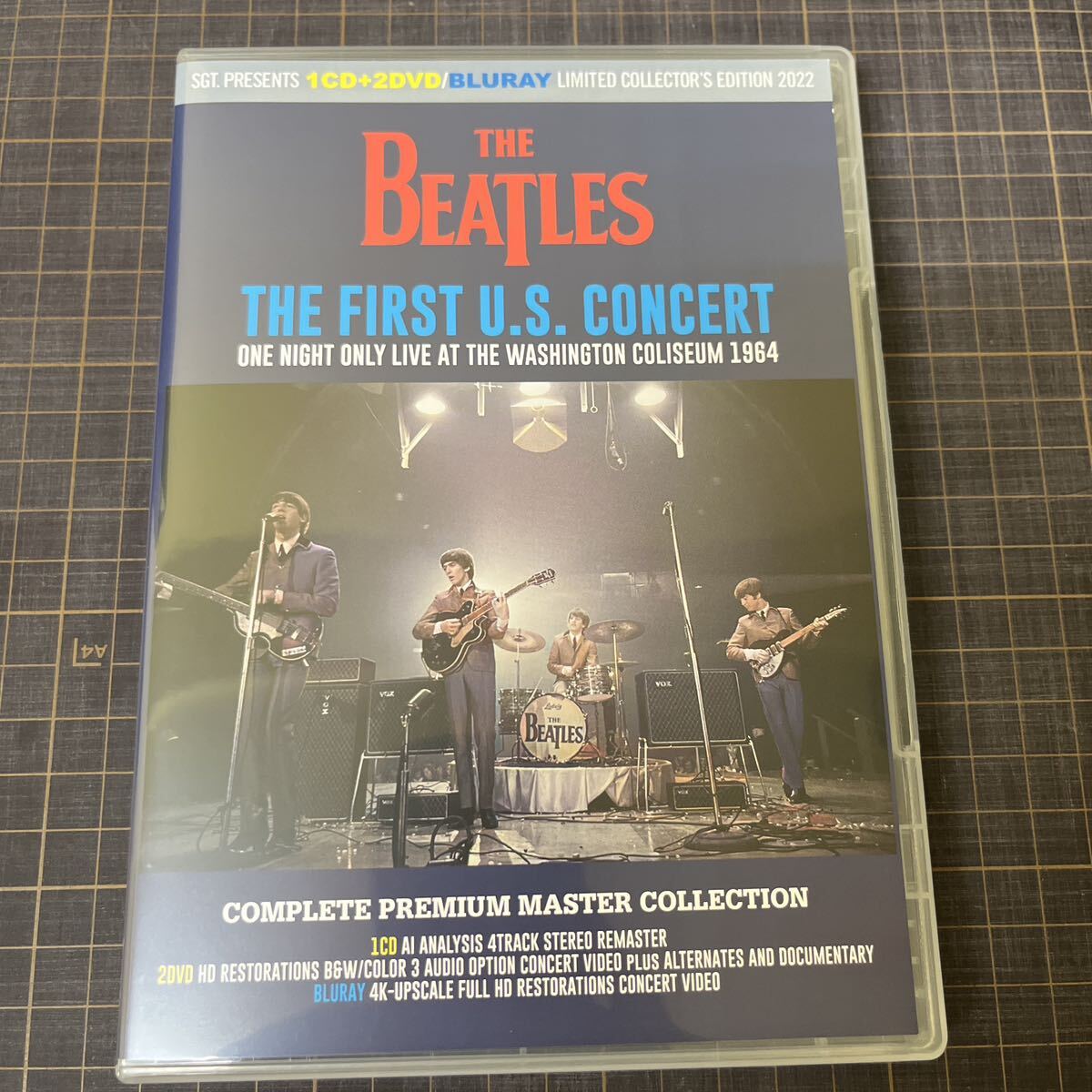 【未使用】THE BEATLES / THE FIRST U.S. CONCERT (WASHINGTON COLISEUM 1964 ...