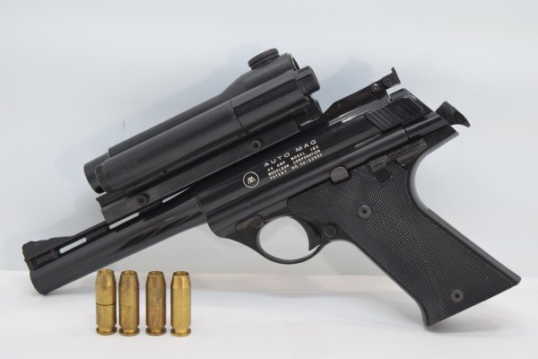 【やや傷や汚れあり】MGC AUTO MAG オートマグ 44 AMP MODEL180 樹脂 モデルガン ACEPOINT エースポイント ...