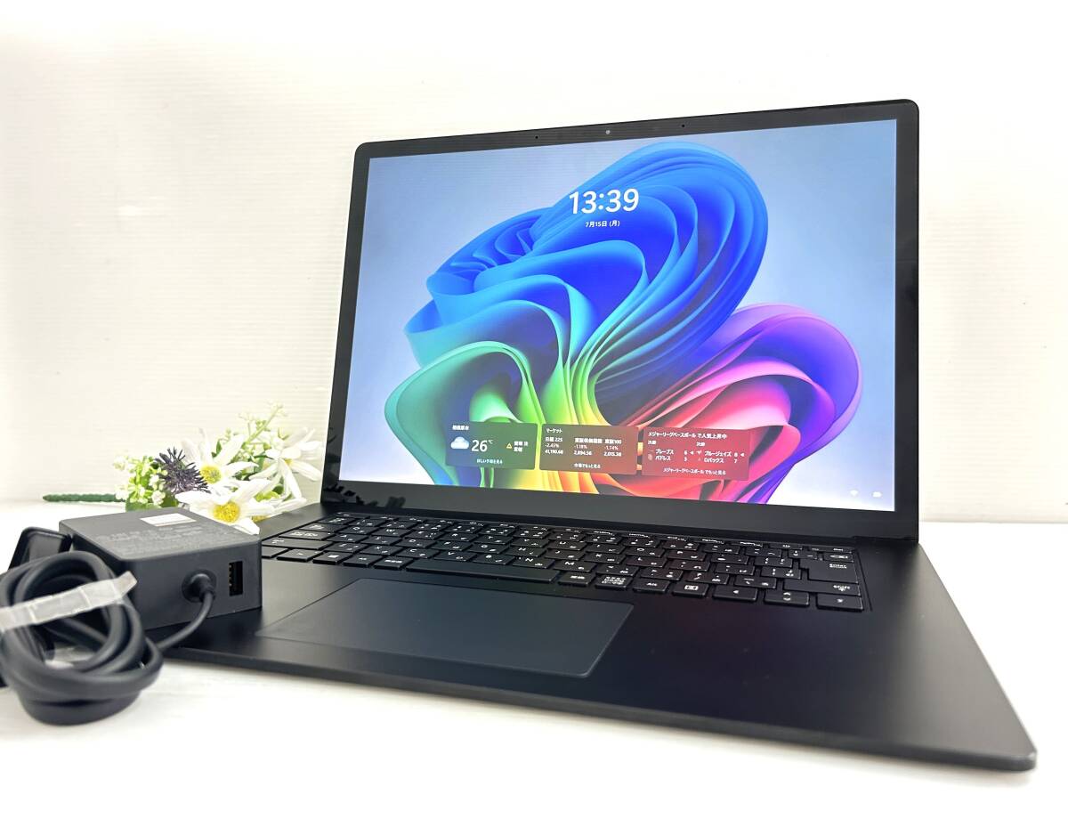 【やや傷や汚れあり】【良品 15インチ】Microsoft Surface Laptop 3 model:1872『第10世代 Core i7 ...