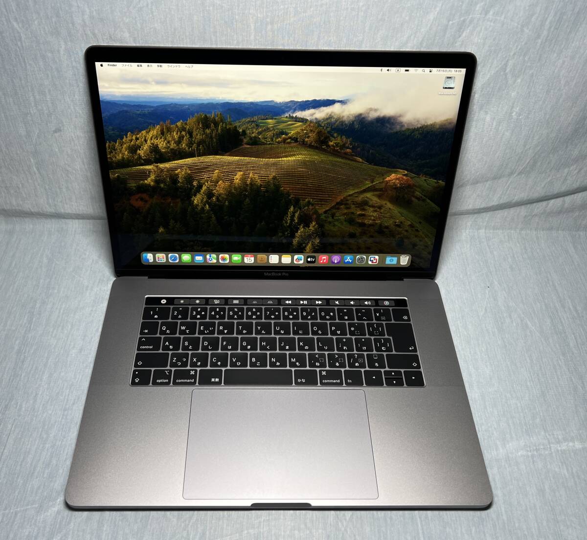 【やや傷や汚れあり】美品 MacBookPro Retina 15インチ 2018 Core i9 2.9GHz/32G/AppleSSD ...