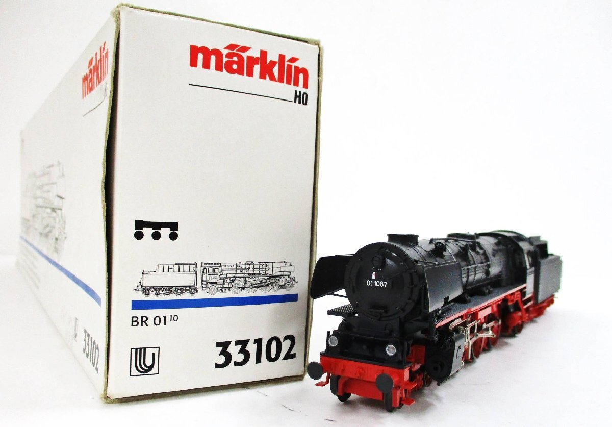 【全体的に状態が悪い】marklin HO 33102 メルクリン BR 01 DB 4-6-2 Locomotive - NEW in ...