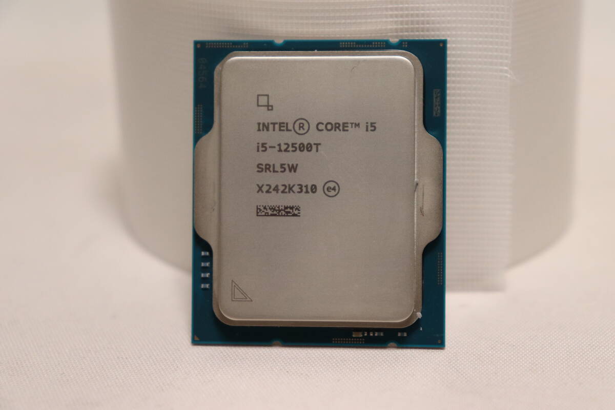 【目立った傷や汚れなし】M800. INTEL / Core i5-12500T / SRL5W / LGA1700 / CPU / 動作品の ...