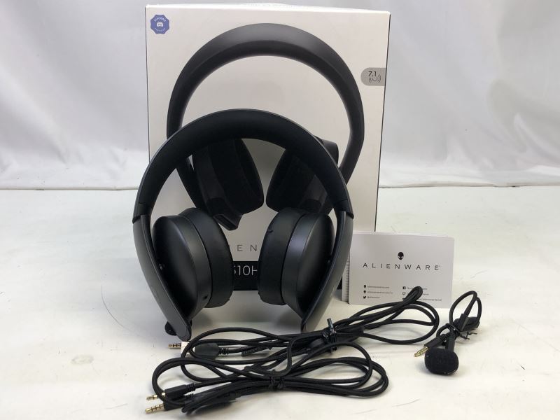 【傷や汚れあり】01wy1141 ALIENWARE ゲーミングヘッドセット AW510H ヘッドホン 動作確認済み 中古品の落札情報詳細 ...