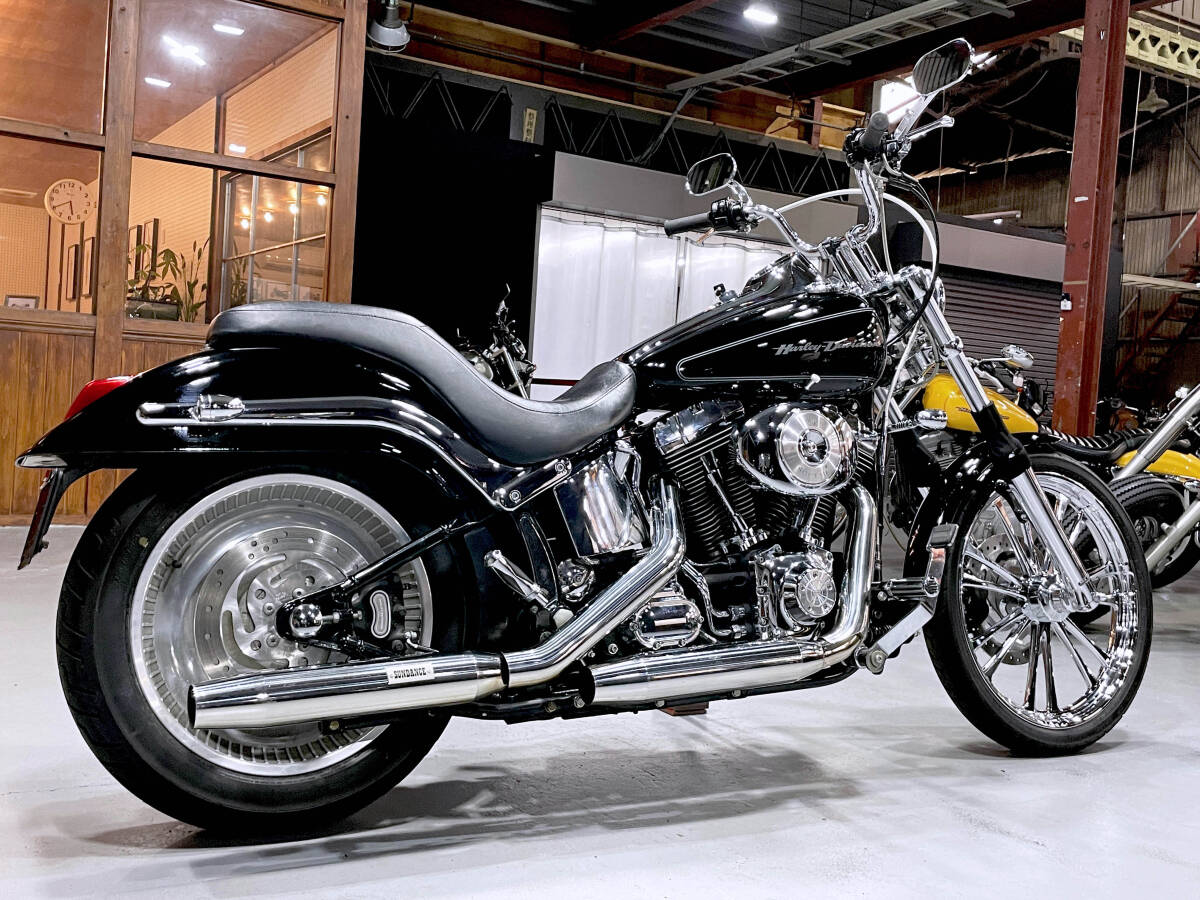 【傷や汚れあり】★土日限定価格★ ハーレー FXSTD デュース ★動画★ SUNDANCE製マフラー/TWINTEC製モジュール/Brembo製キャリパー装備 車検R7年4月 4778の落札 ...