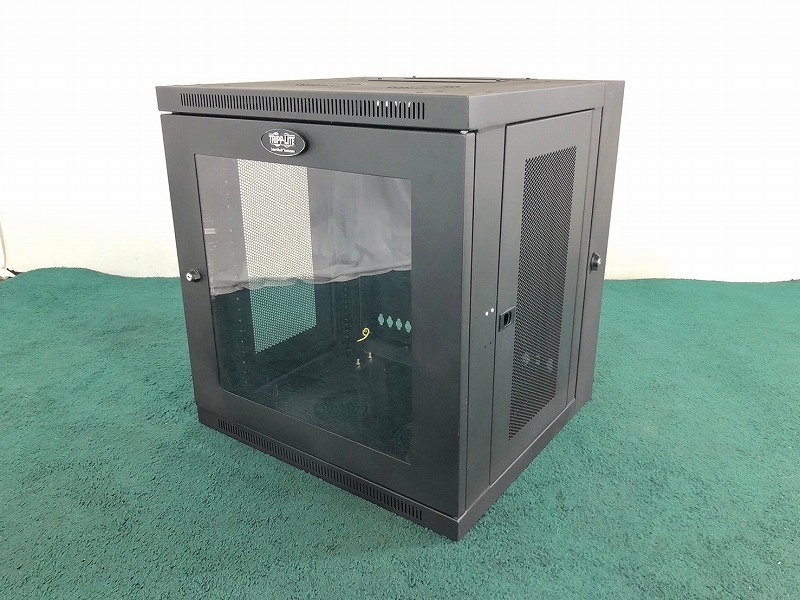 【傷や汚れあり】送料無料【米軍放出品】壁掛けラックエンクロージャ 壁掛けキャビネット 12U 19インチ TRIPP・LITE ...