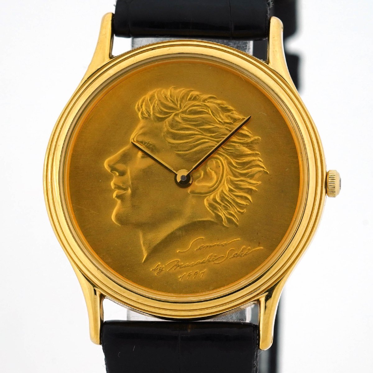 【傷や汚れあり】【不動ジャンク品】AYRTON SENNA アイルトンセナ コインウォッチ 1991 K18 腕時計 （K-OT3177）の落札情報詳細 - Yahoo!オークション落札価格 ...