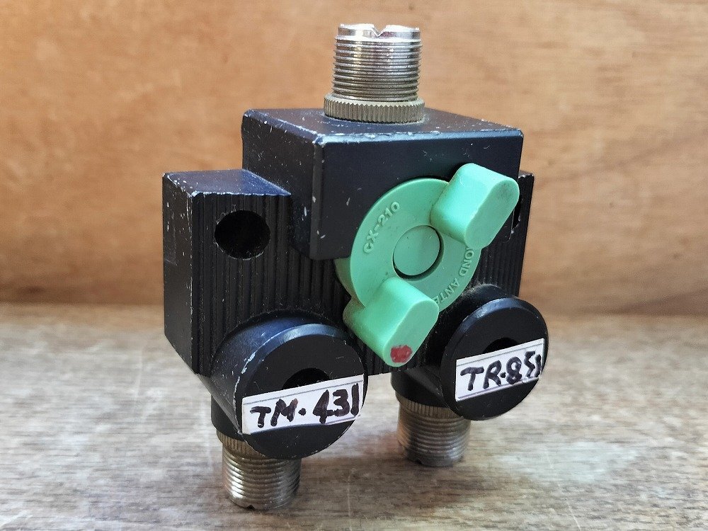 【全体的に状態が悪い】DIAMOND ANTENNA / アマチュア無線 同軸切替器（CX-210）/ ジャンク品 動作確認無し 現状渡しの落札情報詳細 - ヤフオク落札価格検索 オークフリー