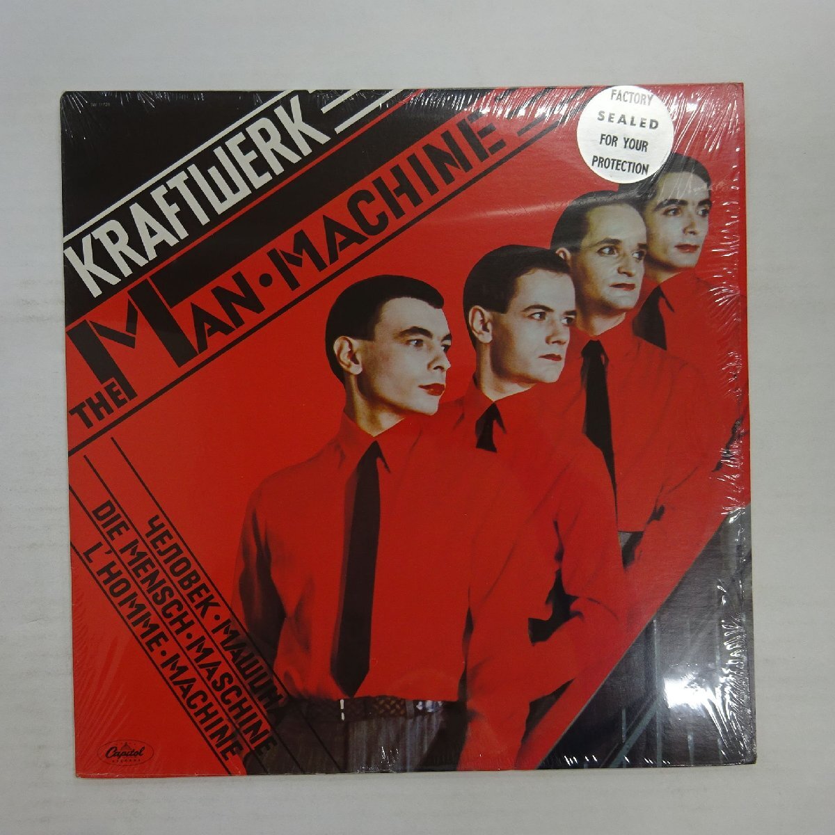 【やや傷や汚れあり】10030530;【US盤/シュリンク】Kraftwerk / The Man Machineの落札情報詳細 - ヤフオク ...