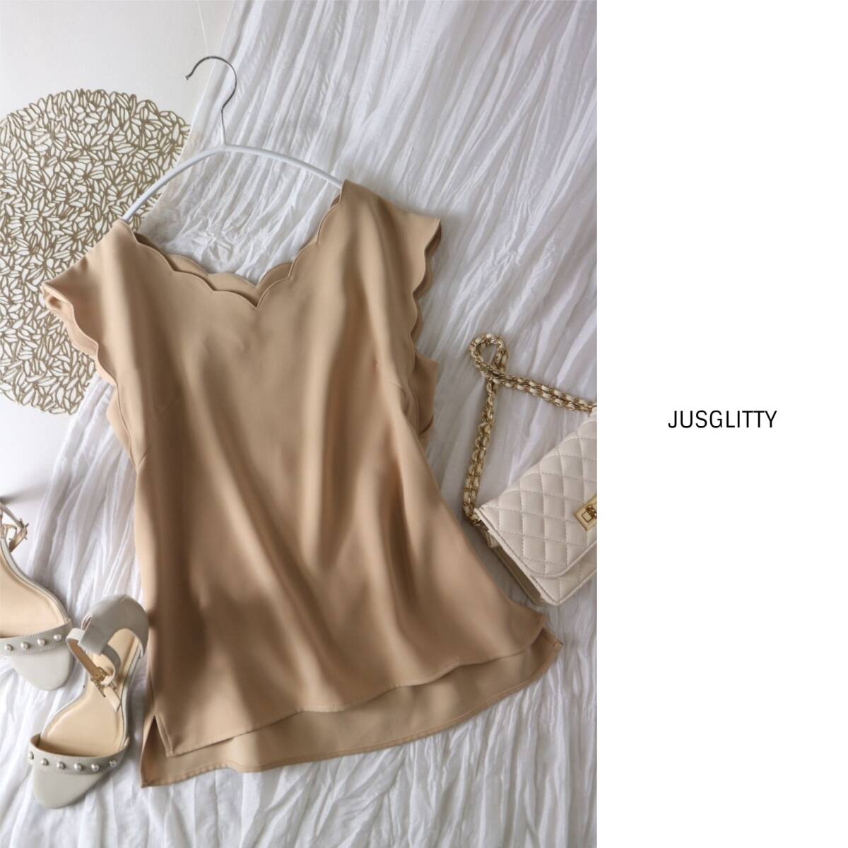 【未使用に近い】1.2万☆超美品☆ジャスグリッティー JUSGLITTY☆洗える スカラップ ブラウス 2サイズ 日本製☆E-M 3672の落札情報詳細 - Yahoo!オークション落札価格 ...