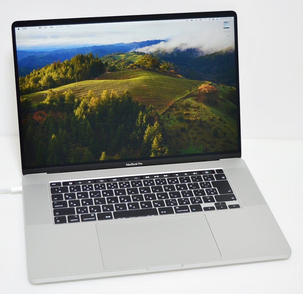 【未使用に近い】★Apple MacBook Pro 16-inch 2019 Core i9(2.4GHz8コア)64GB/SSD1TB/シルバー/Sonoma★メーカー新品バッテリー 美品 ...