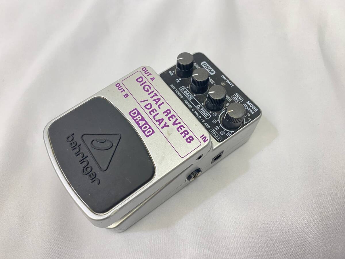 【やや傷や汚れあり】BEHRINGER DR400 DIGITAL REVERB DELAY / ベリンガー リバーブ ディレイ♪HGの落札 ...