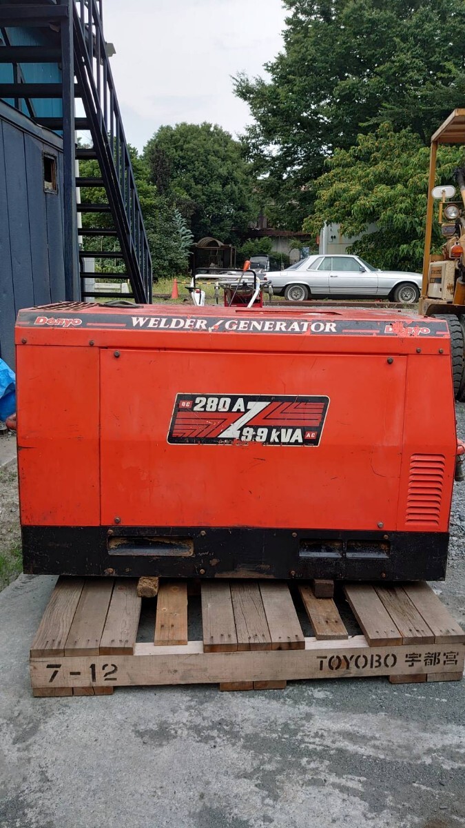 【傷や汚れあり】デンヨー/Denyo 発電機/溶接機 280A BLW-280SSWY ディーゼル 2人用 埼玉県の落札情報詳細 - ヤフオク ...