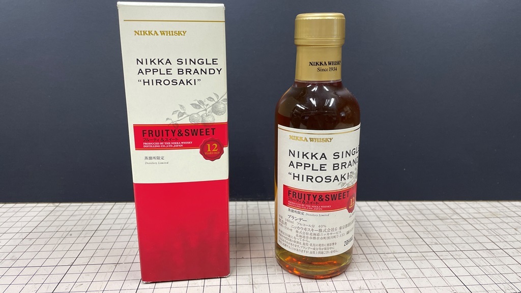 【未使用】ニッカ シングル アップルブランデー 弘前 12年（NIKKA SINGLE APPLE BRANDY HIROSAKI)180ml【新品・送料込み】の落札情報詳細 - Yahoo ...