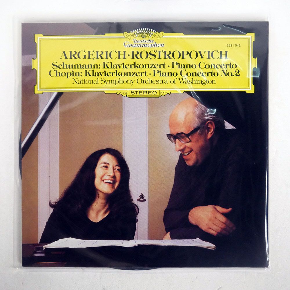 【目立った傷や汚れなし】独 アルゲリッチ/SCHUMANN KLAVIERKONZERT/DG 2531042 LPの落札情報詳細 - Yahoo!オークション落札価格検索 オークフリー