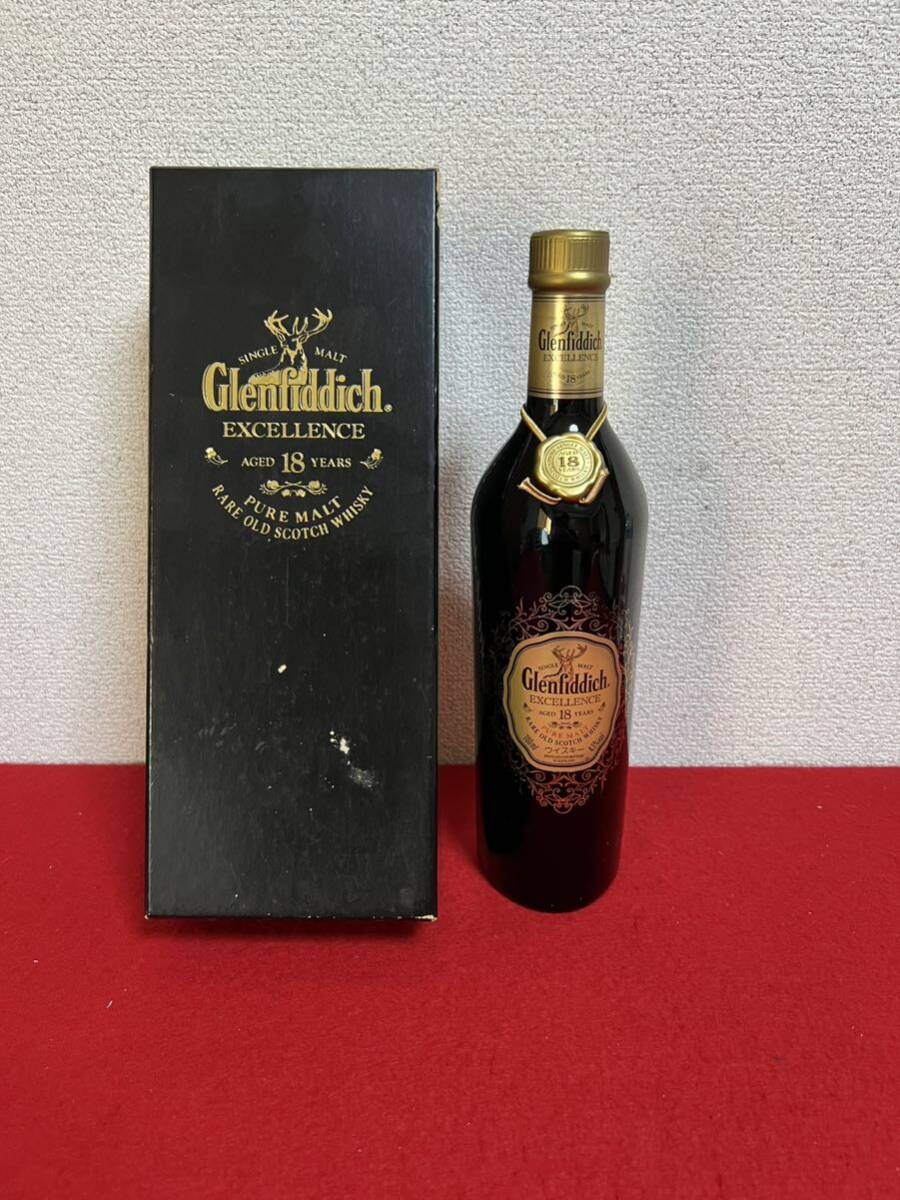 【未使用に近い】JP1590＊お酒 古酒 未開栓品 Glenfiddich EXCELLENCE 18年 PURE MALT 金キャップ 700ml 43%＊の落札情報詳細 - Yahoo ...