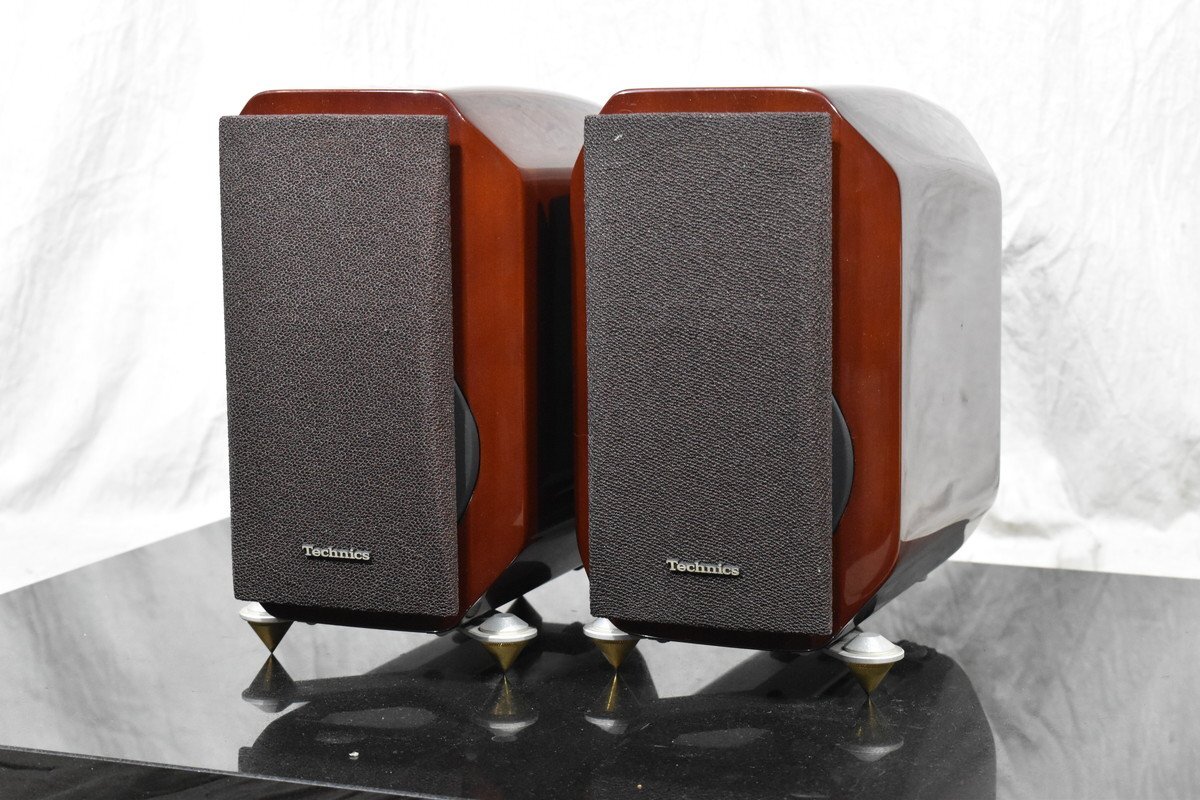 【中古】 Technics SB-5000 テクニクス スピーカー ペア 2ウェイ フロア型 【※バナナプラグ対応端子に交換済】動作良好♪美音 ...