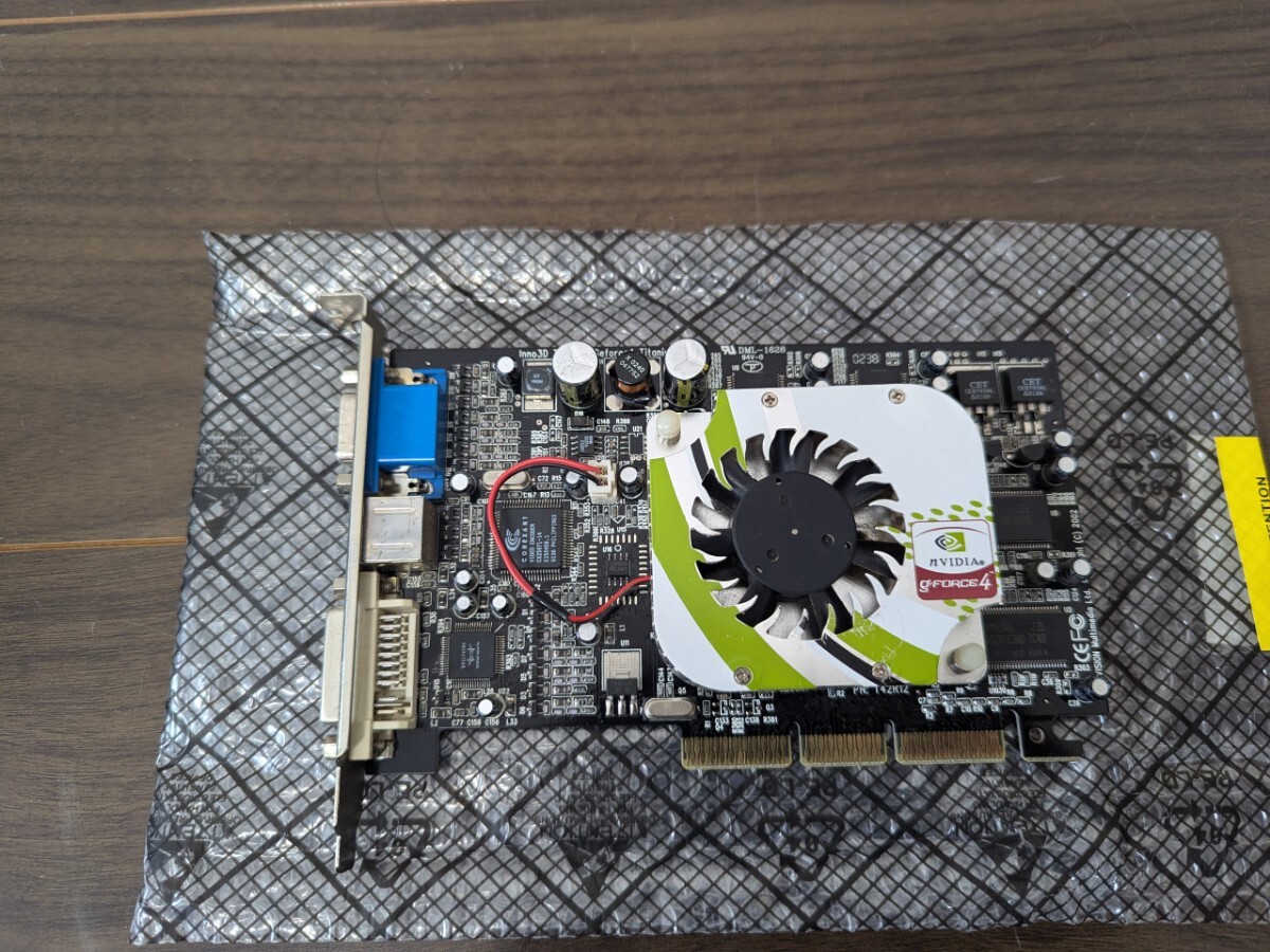 【やや傷や汚れあり】NVIDIA GeForce4 Ti 4200 128M/AGP (Inno3D製)の落札情報詳細 - Yahoo ...