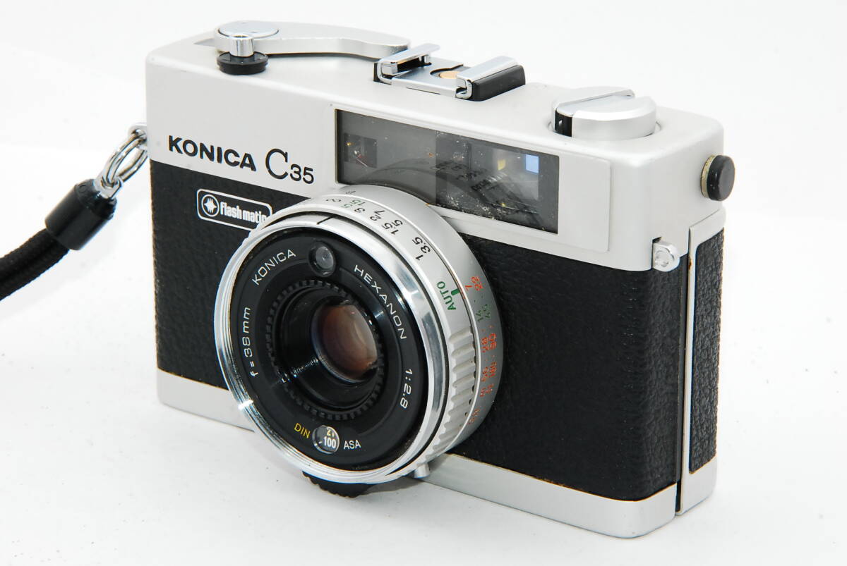 【やや傷や汚れあり】【外観特上級】KONICA C35 flashmatic #s12257の落札情報詳細 - Yahoo!オークション落札価格検索 オークフリー
