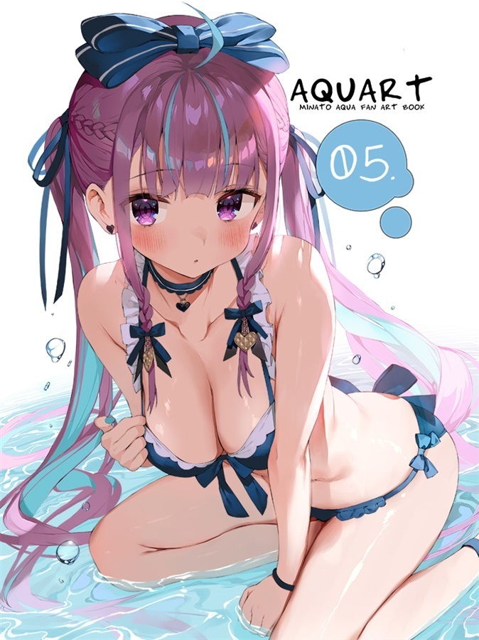 【未使用】「AQUART 5」まかろん大帝 フルカラーイラスト集 同人誌 Vtuber ホロライブ 湊あくあ A4 20pの落札情報詳細 ...