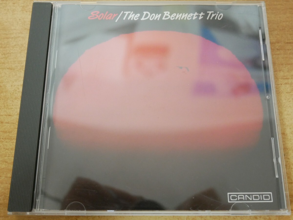 【やや傷や汚れあり】CDL-3269 ドン・ベネット・トリオThe Don Bennett Trio / Solarの落札情報詳細 ...