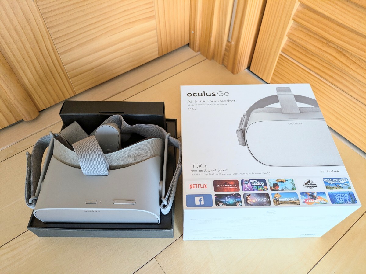 【目立った傷や汚れなし】Oculus Go VRヘッドセット オキュラスゴー ゲーム 箱ありの落札情報詳細 - Yahoo!オークション落札価格検索 オークフリー
